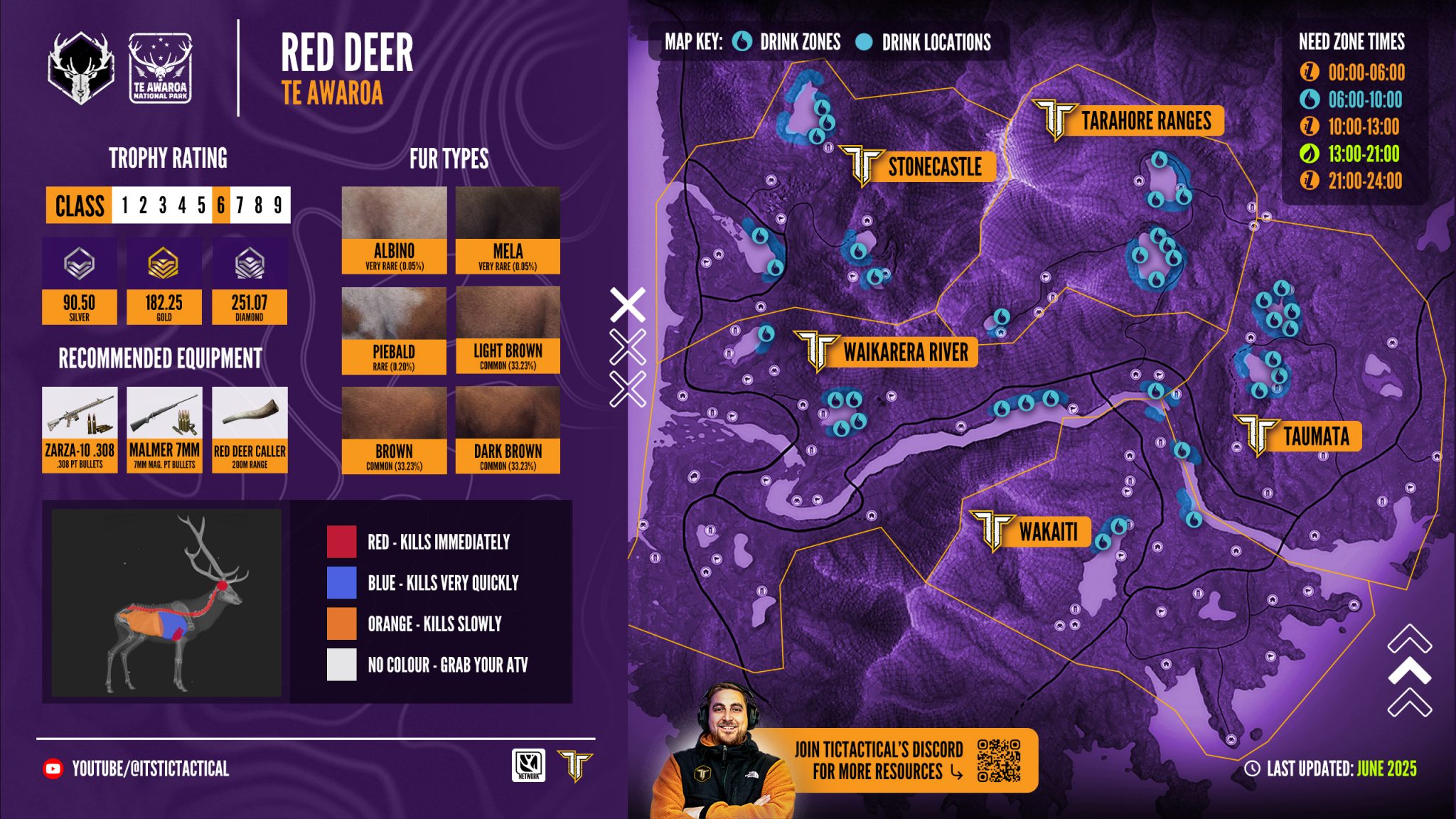 How to Find Fallow Deer on Te Awaroa – Hotspot Map - Tictactical